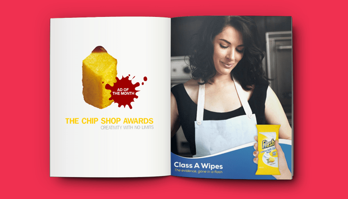 Chip Shop Awards ad of the month - Bareface